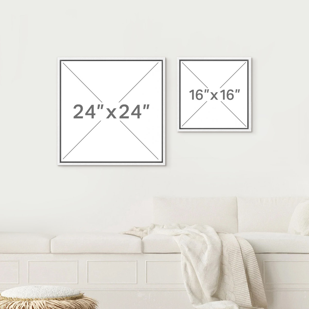 IDEA4WALL Rustic Countryside Relax Calm Landscape Nature Wildflowers Pictures Large Framed ...